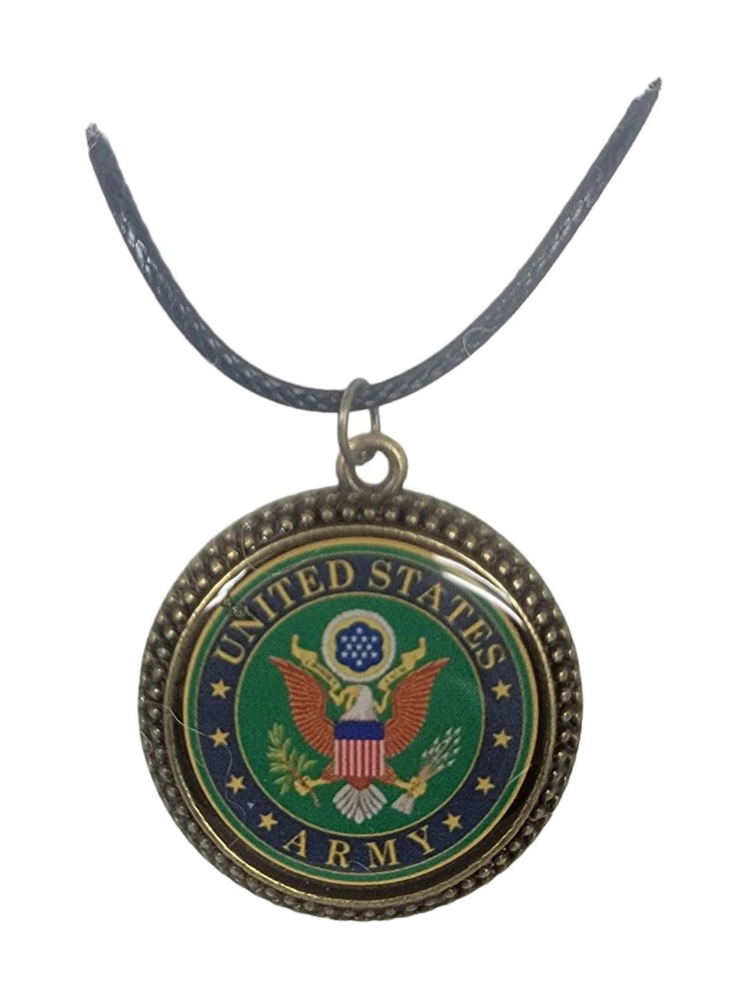 Officially Licensed Military Logo Pendant Necklaces | Show Your Pride ...