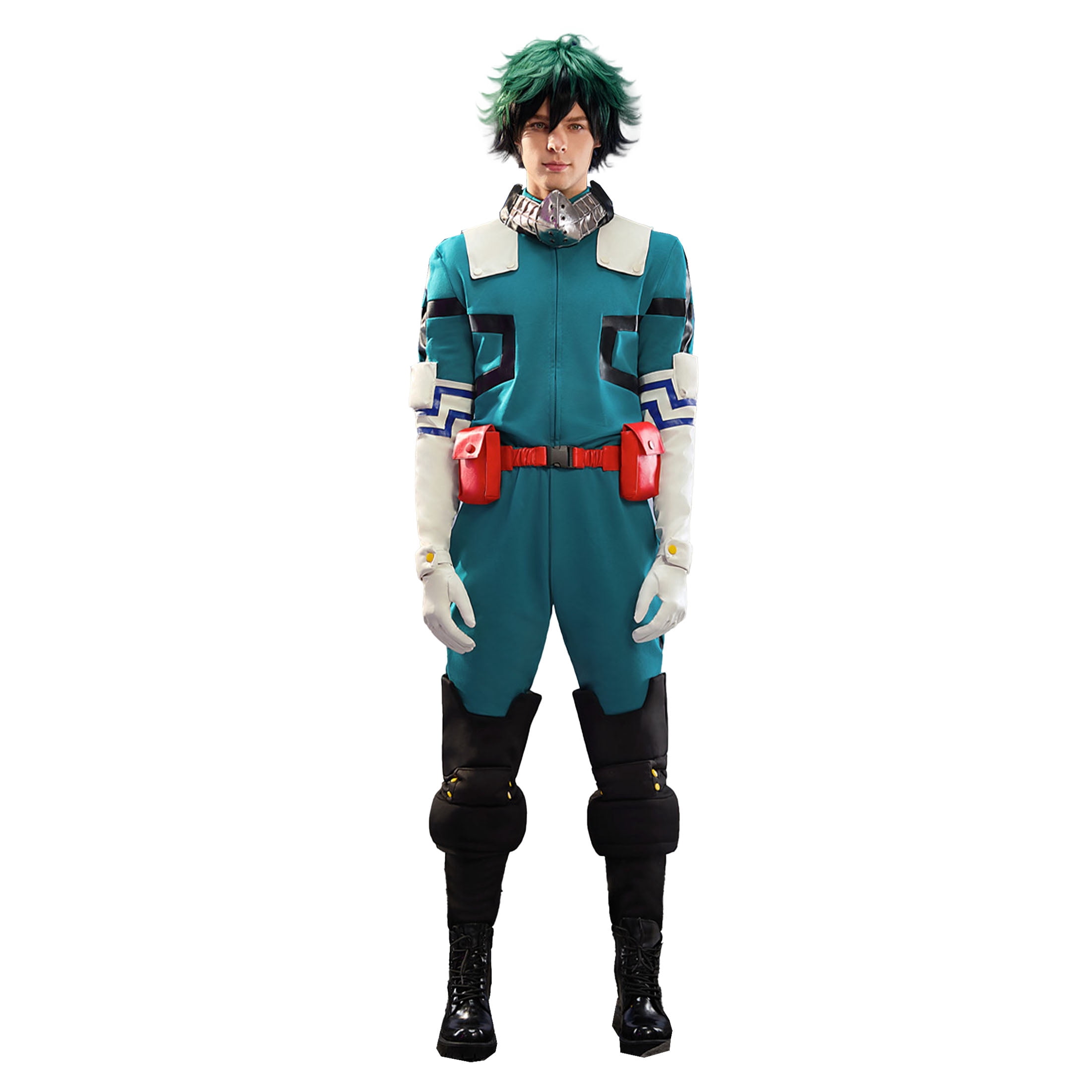 [Officially Licensed] My Hero Academia Izuku Midoriya Costume Men's ...