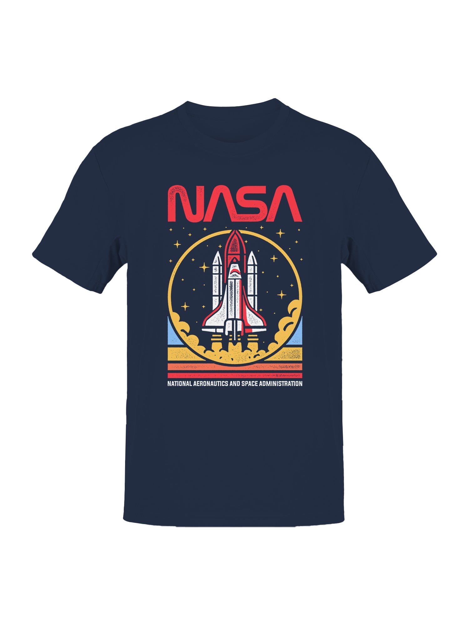 Officially Licensed NASA Space Shuttle Launch Graphic Men's T-shirt - Walmart.com