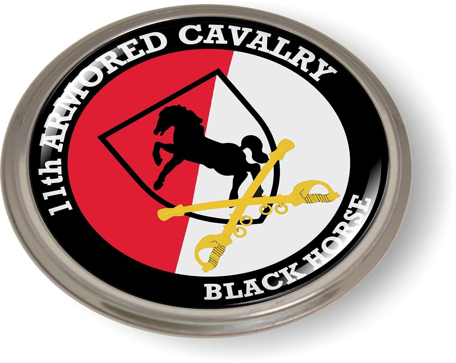 BestLicensePlateFrames - 11TH Armored Cavalry U.S. Army Blackhorse ...