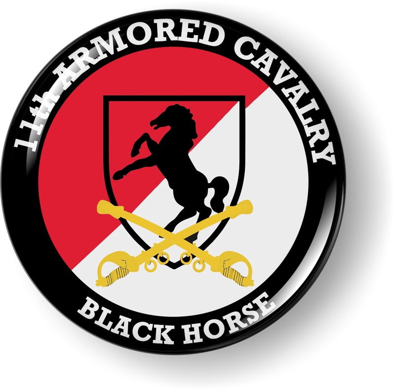 [Officially Licensed Product] - 11TH Armored Cavalry US Army Blackhorse ...