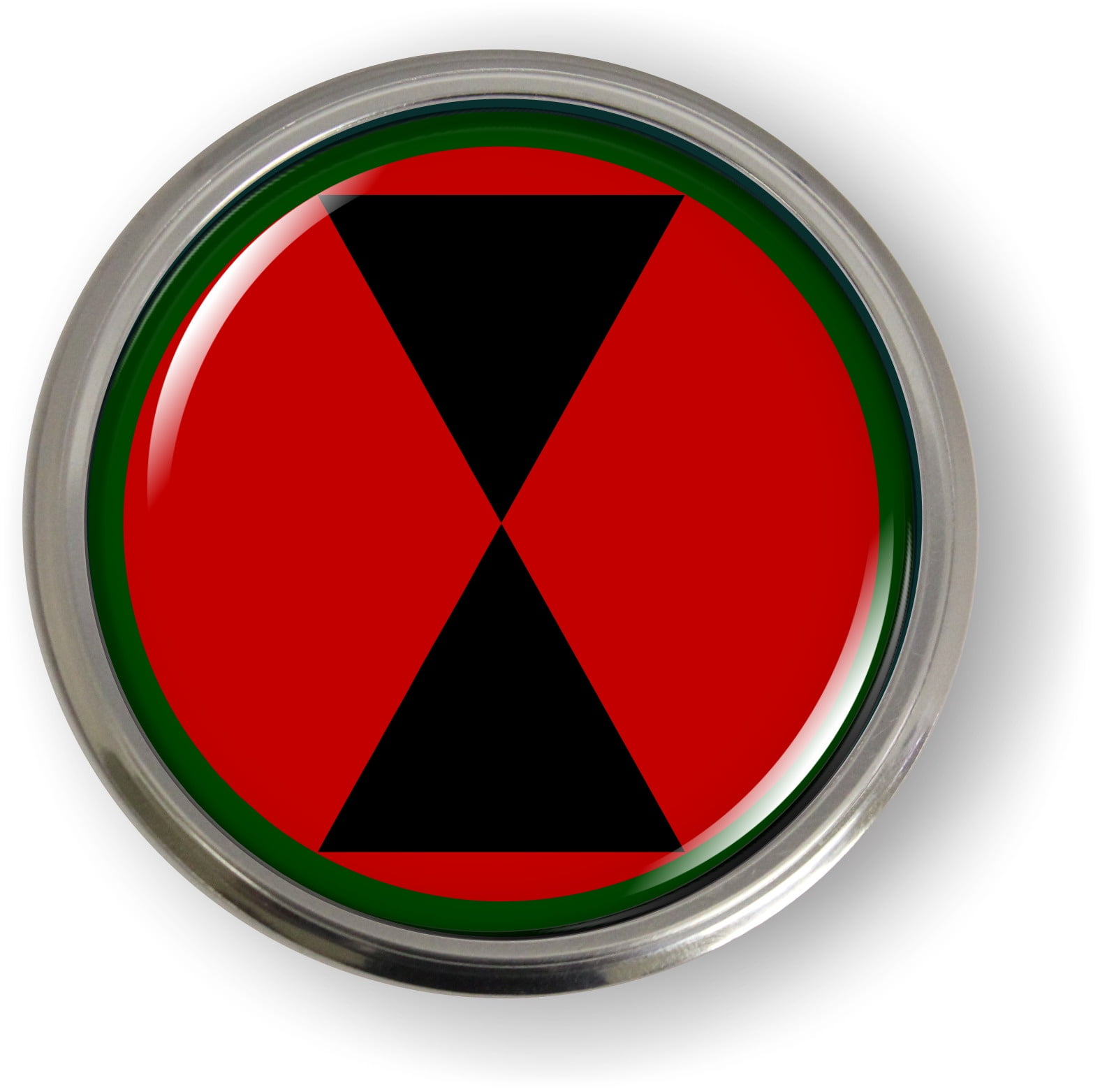 [Officially Licensed Product] - 7th Infantry Division US Army 3D Domed ...