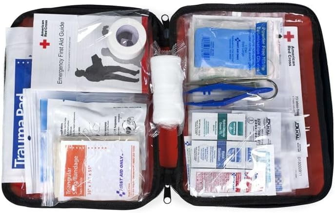 Officially Licensed Product, First Aid Kit, 73 Piece Emergency Medical ...