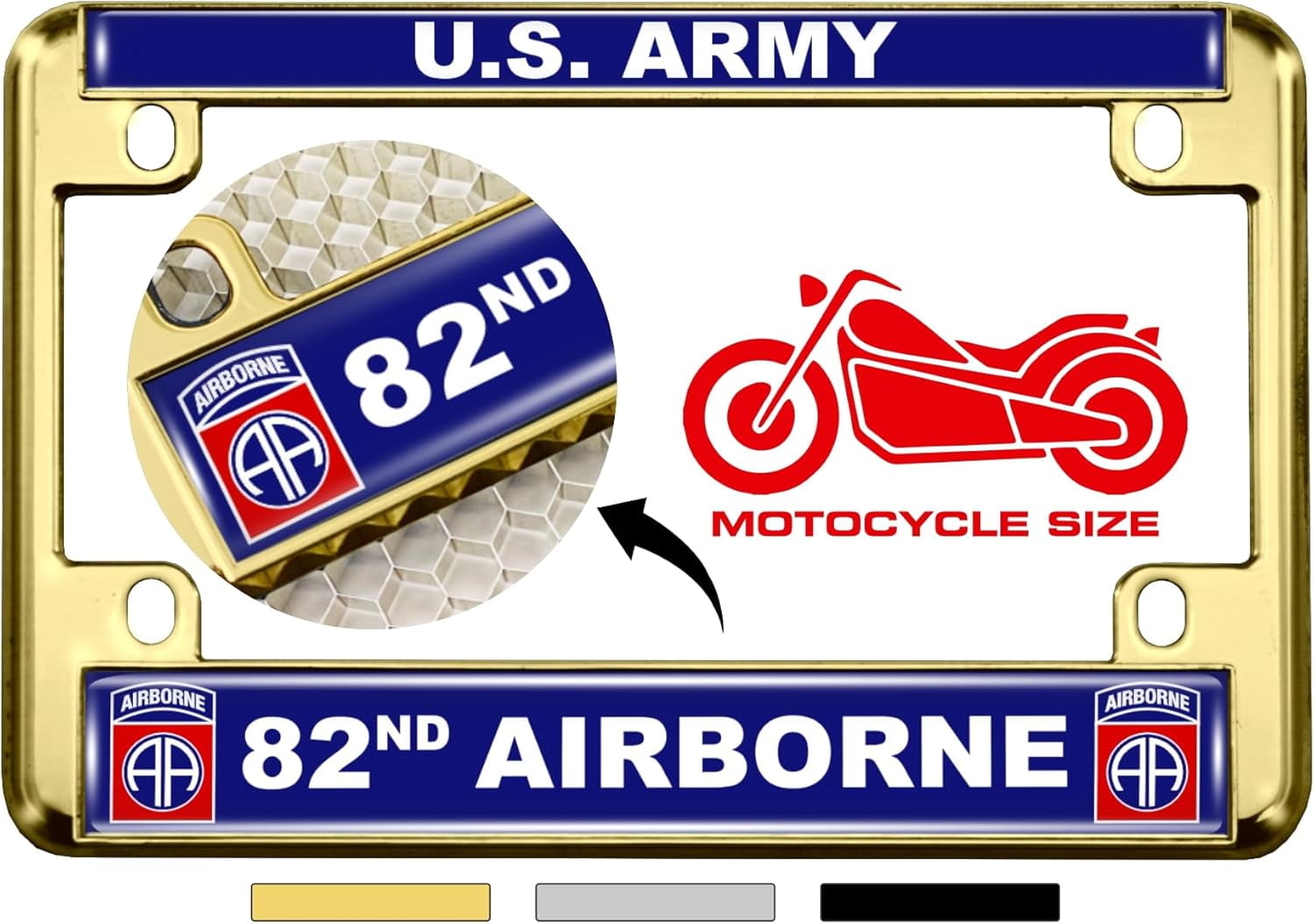 [Officially Licensed Product] - Motorcycle Metal License Plate Frame ...