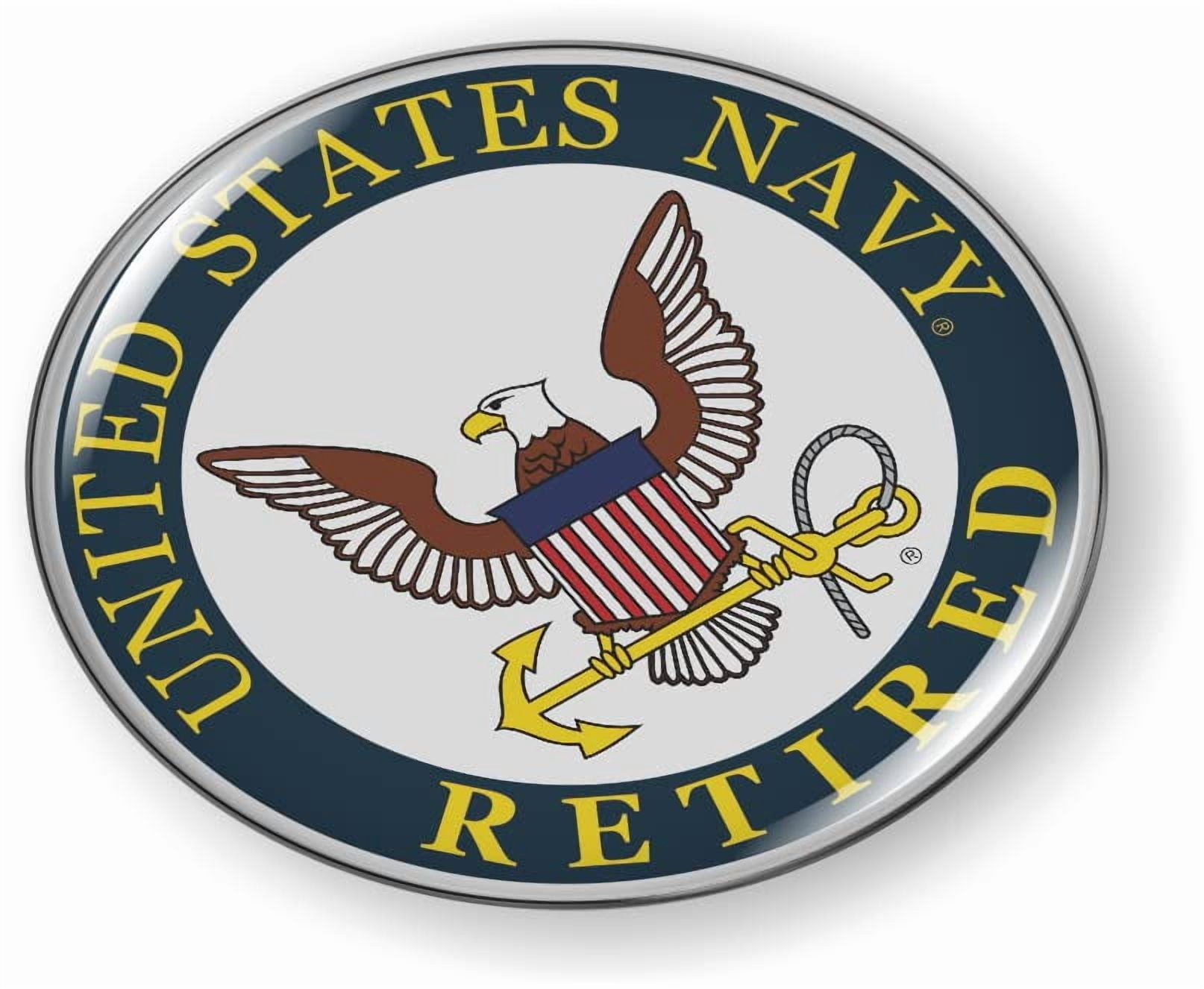 [Officially Licensed Product] - Retired U.S. Navy Eagle and Anchor ...