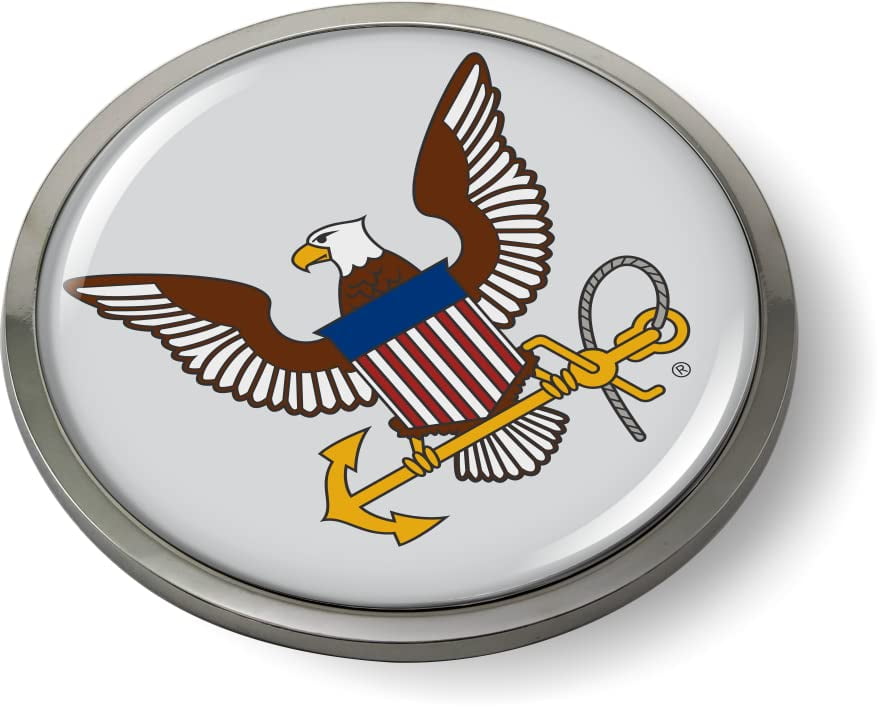 [Officially Licensed Product] - U.S. Navy Eagle and Anchor (Color) 3D ...