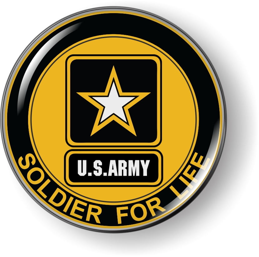 [Officially Licensed Product] - US Army Star Logo Soldier for Life 3D ...
