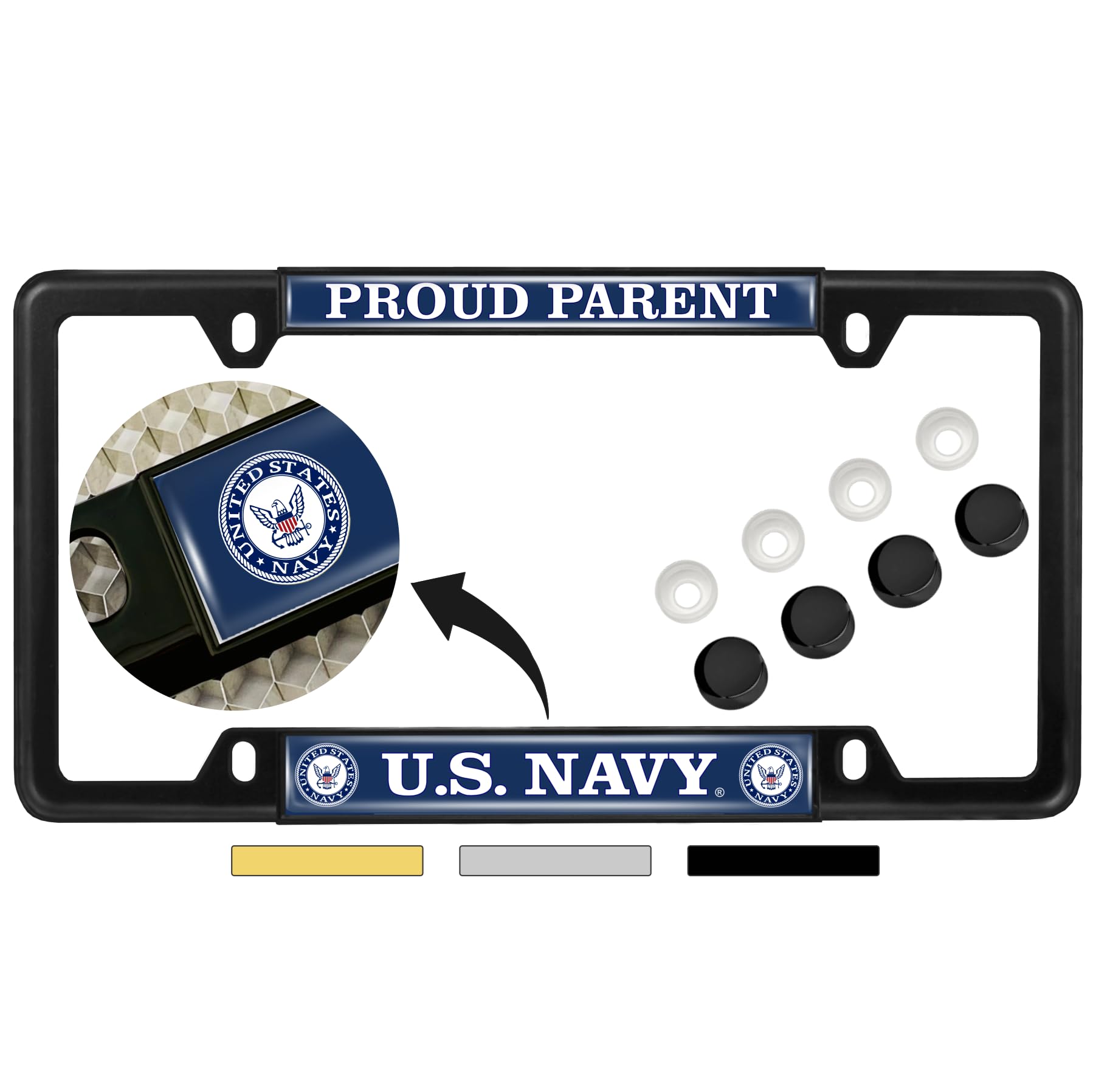 [Officially Licensed Product] - United States Navy Proud Parent - Domed ...