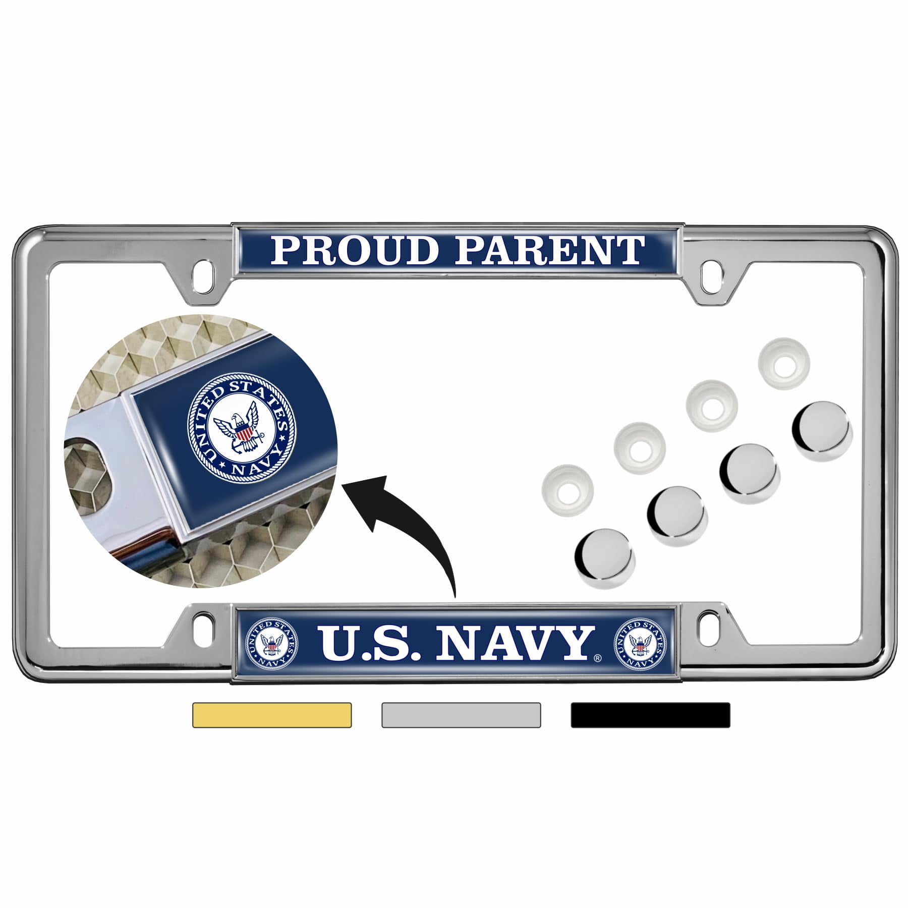 [Officially Licensed Product] - United States Navy Proud Parent - Domed ...