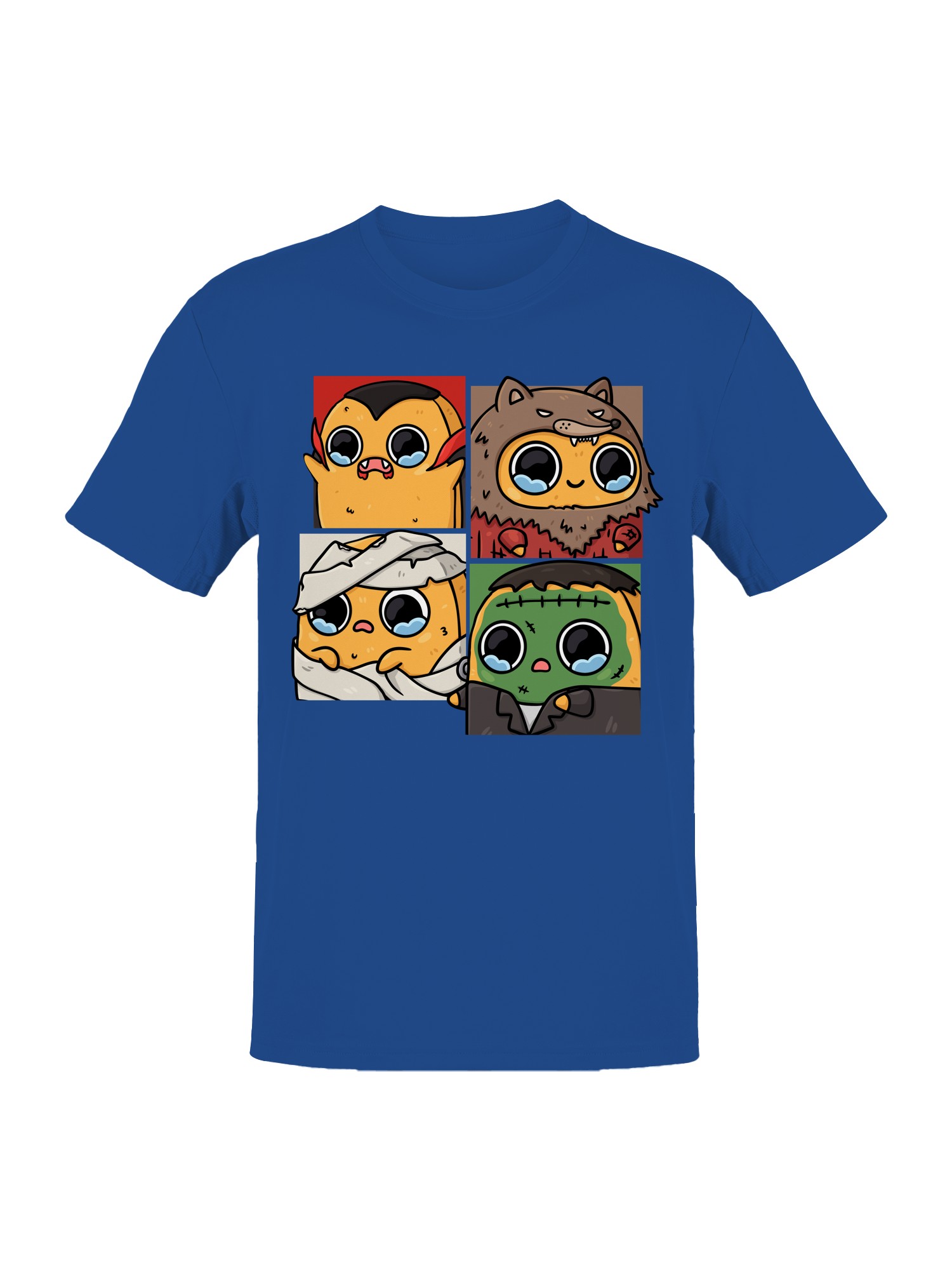 Officially Licensed Sad Nuggie Cute Monsters Halloween Cartoon Men's T ...
