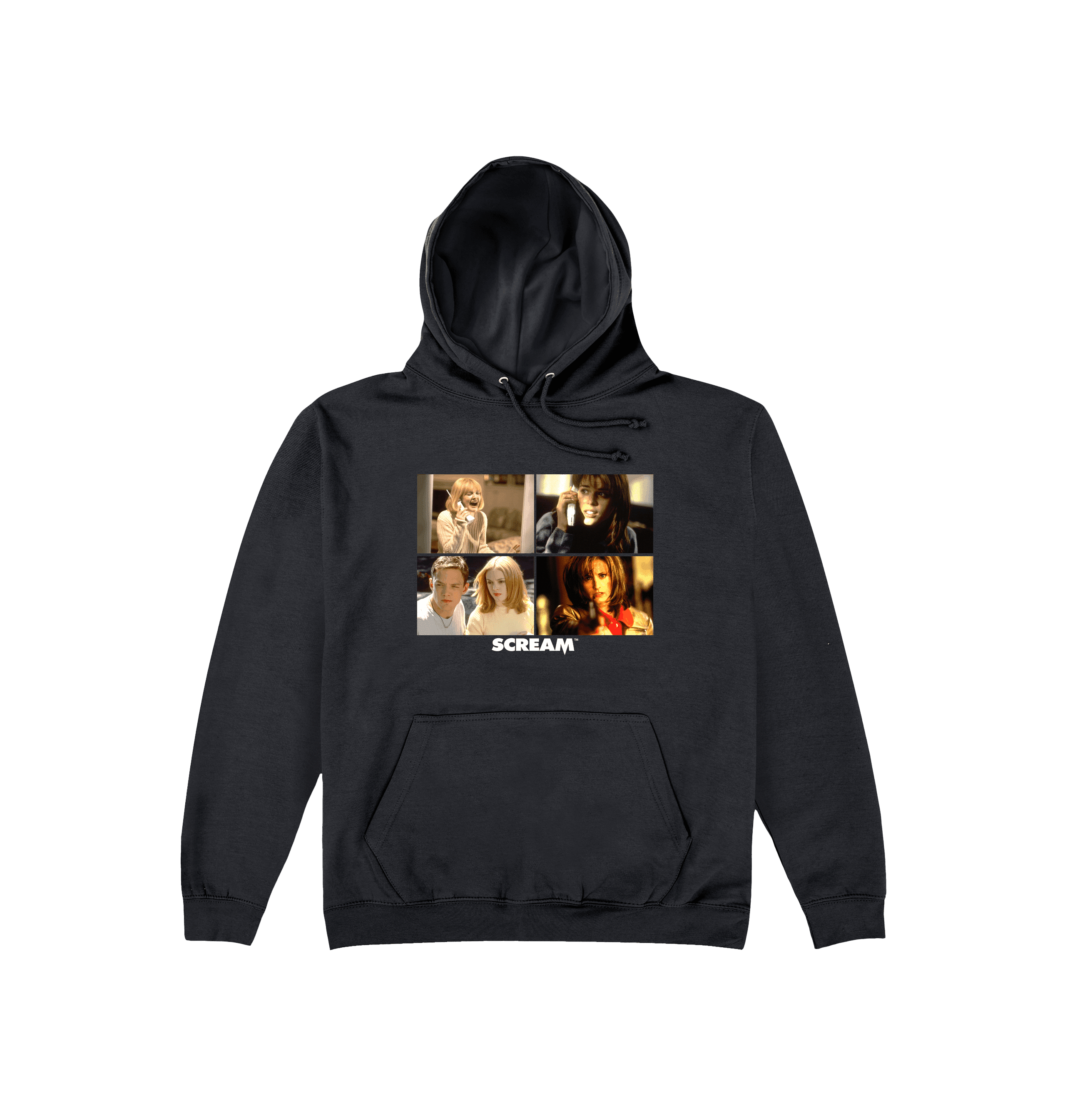 Officially Licensed Scream, Movie Scenes Graphic Hoodie - Walmart.com
