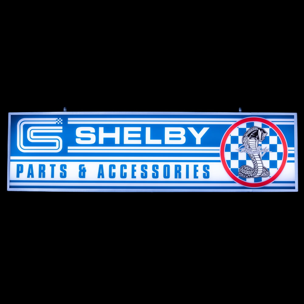 Officially Licensed Shelby Parts And Accessories Cobra LED Light-Up ...