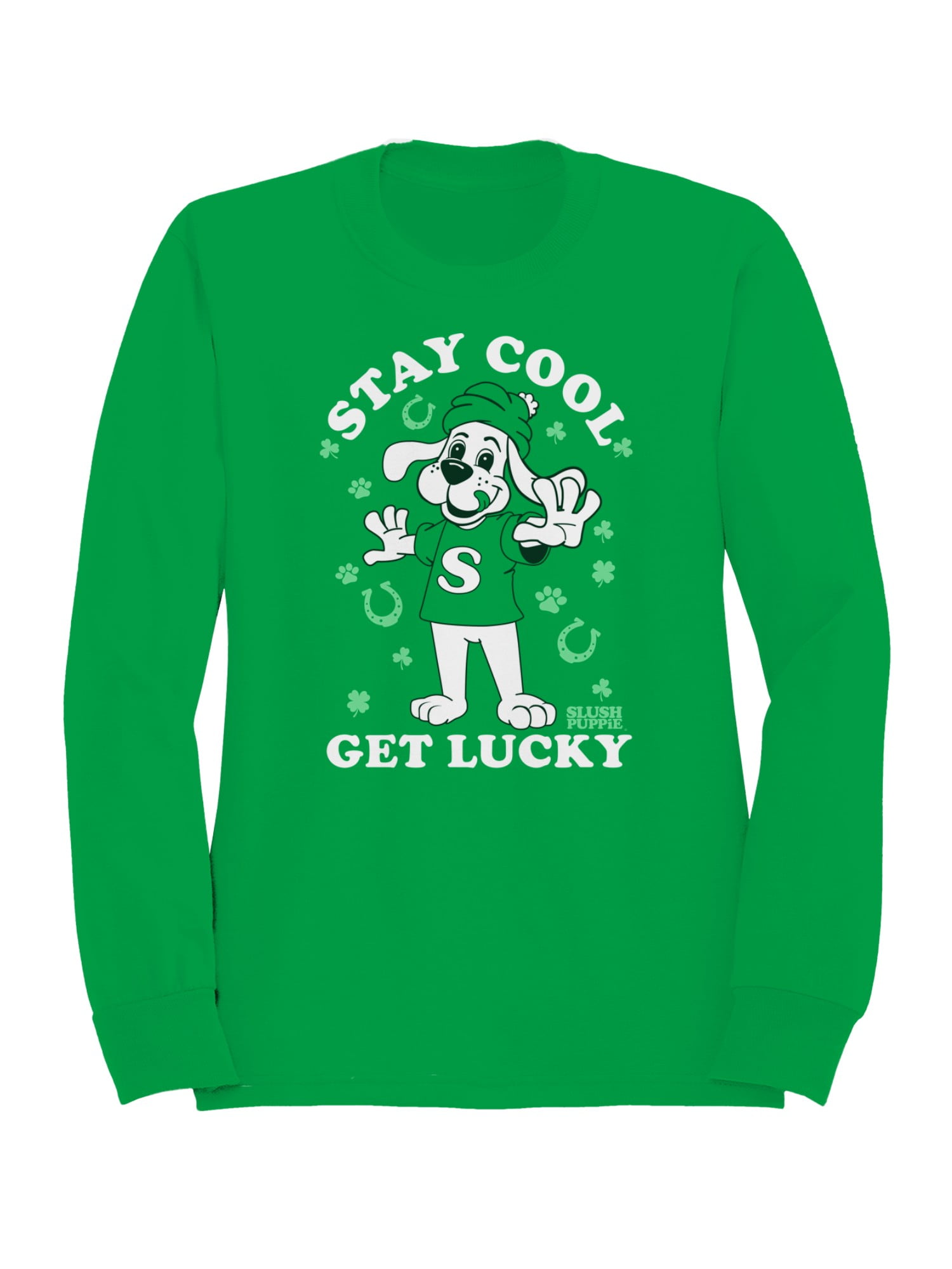Officially Licensed Slush Puppie Lucky Pup Graphic Men's Sweatshirt ...