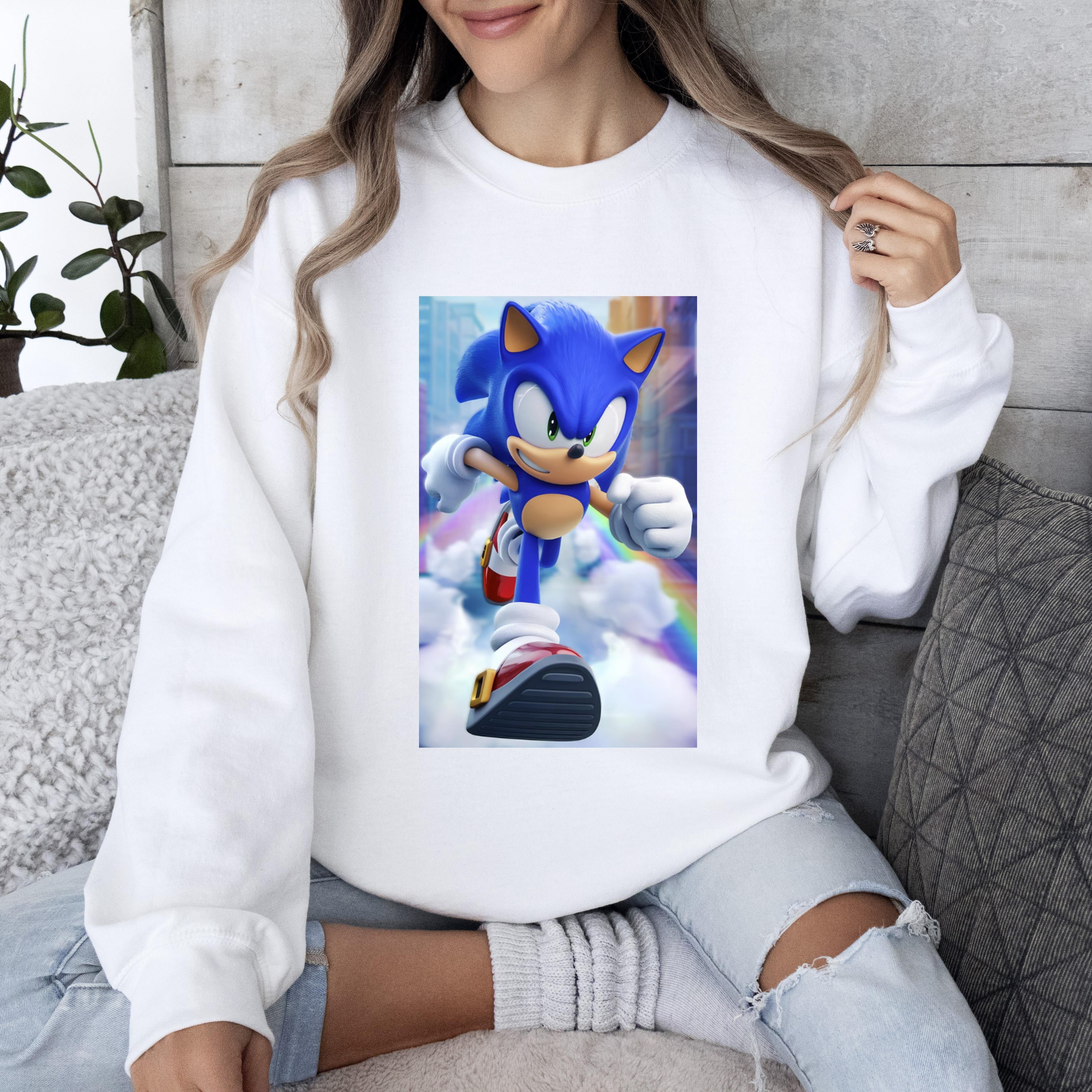 Officially Licensed Sonic 3 SWEATSHIRT – Vintage-Inspired Design Ideal ...