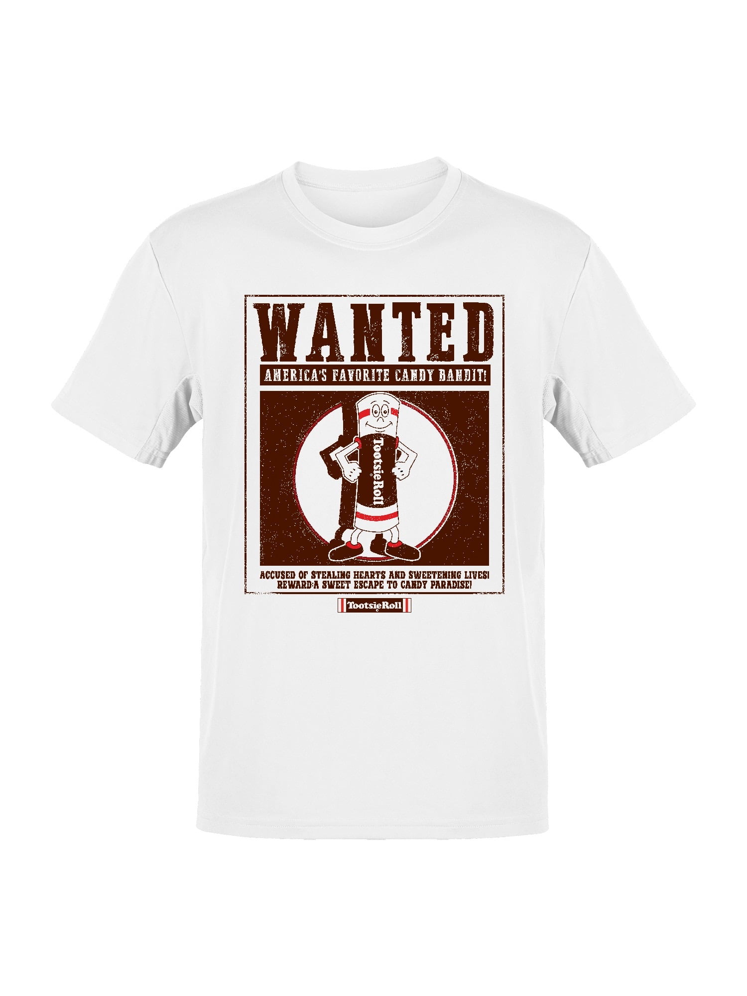 Officially Licensed Tootsie Roll America's Favorite Candy Bandit Men's ...