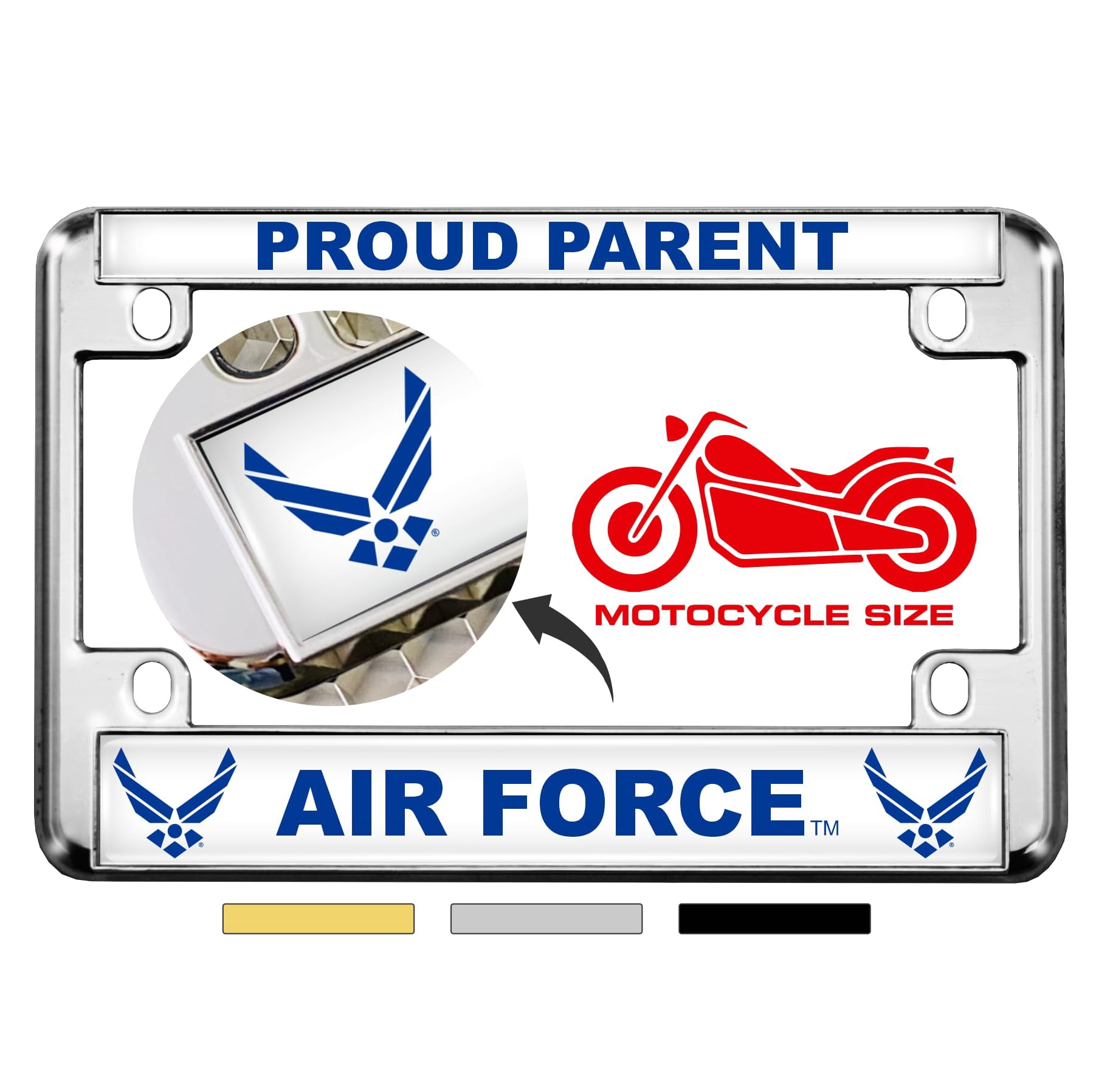 [Officially Licensed U.S. Air Force Product] - Motorcycle Domed Custom ...