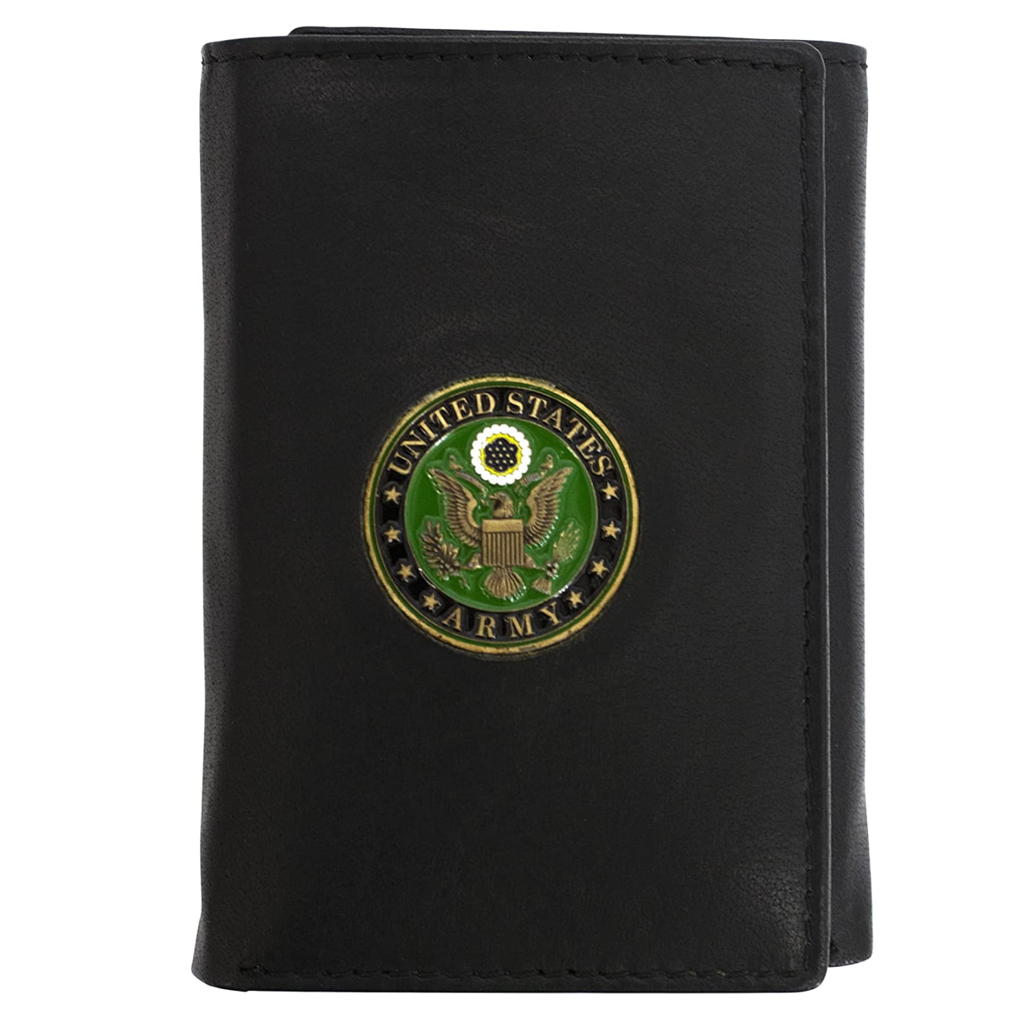 Officially Licensed "US ARMY" Medallion Genuine Leather Classic ...
