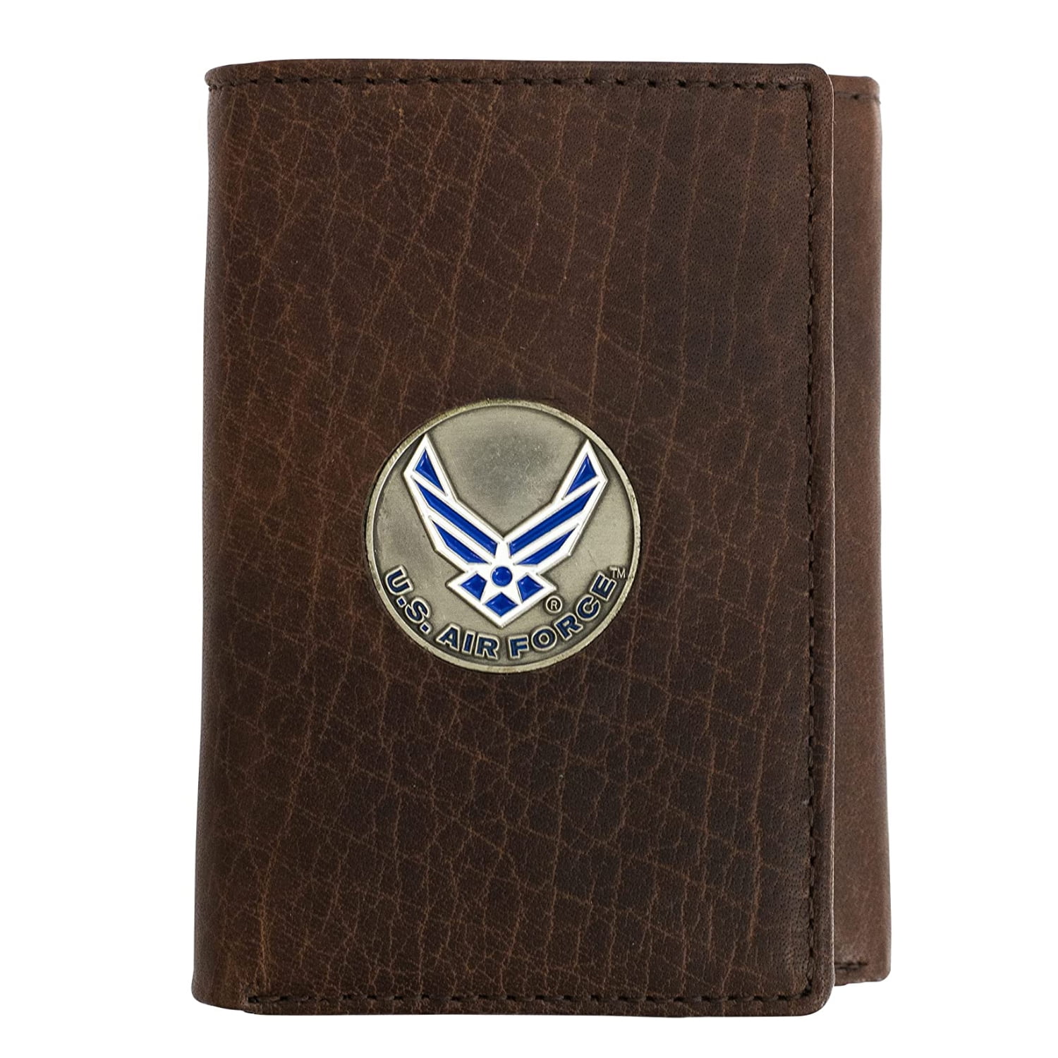 Officially Licensed "US Air Force" Medallion Genuine Leather Classic ...