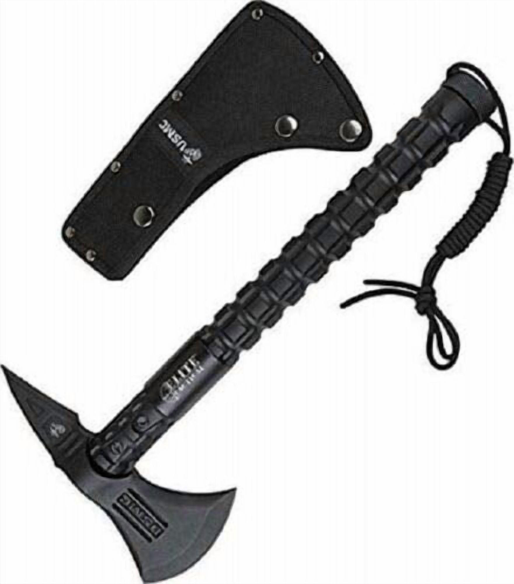 Officially Licensed USMC Elite Tactical Bruiser Survival Tomahawk Axe ...