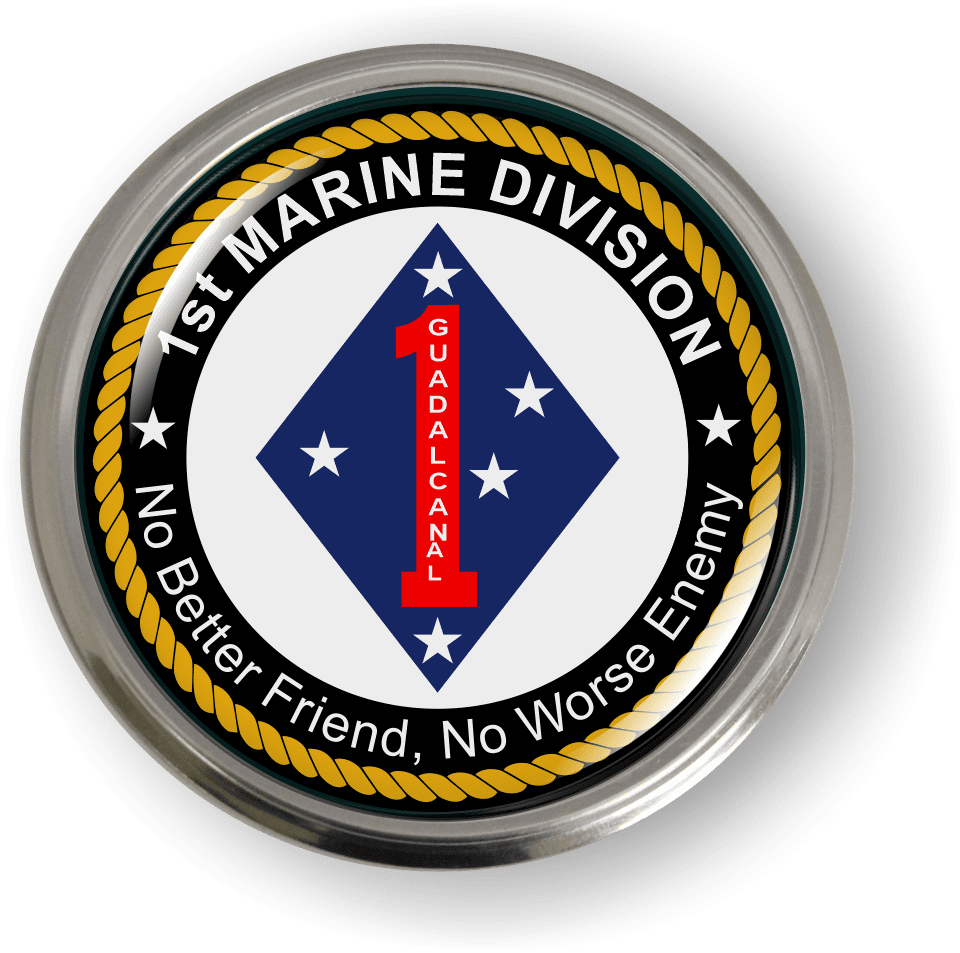 [Officially Licensed USMC Product] - 1st Marine Division (1st MARDIV)3D ...