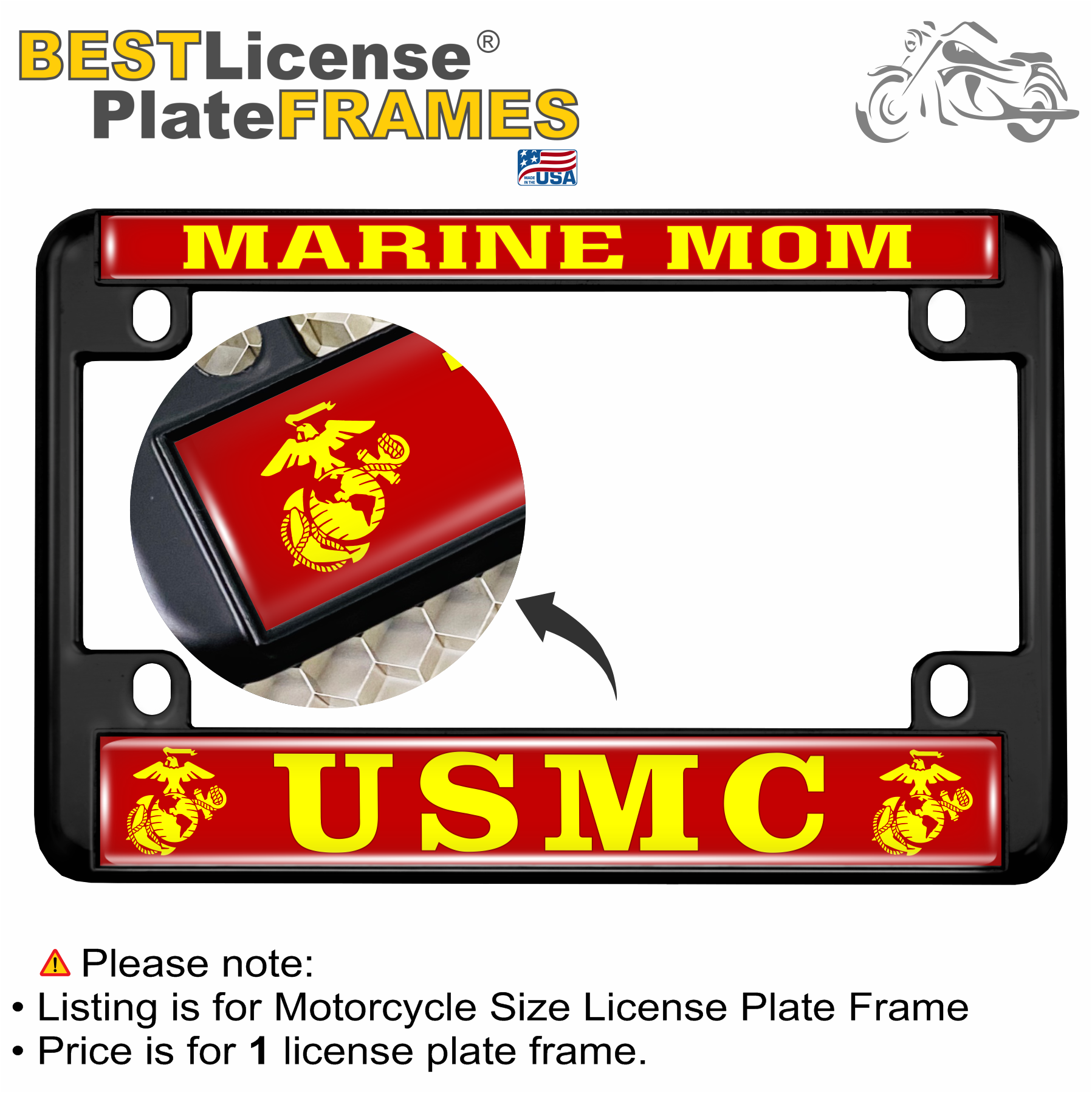 [Officially Licensed USMC Product] - Marine Mom with EGA Logo Design ...