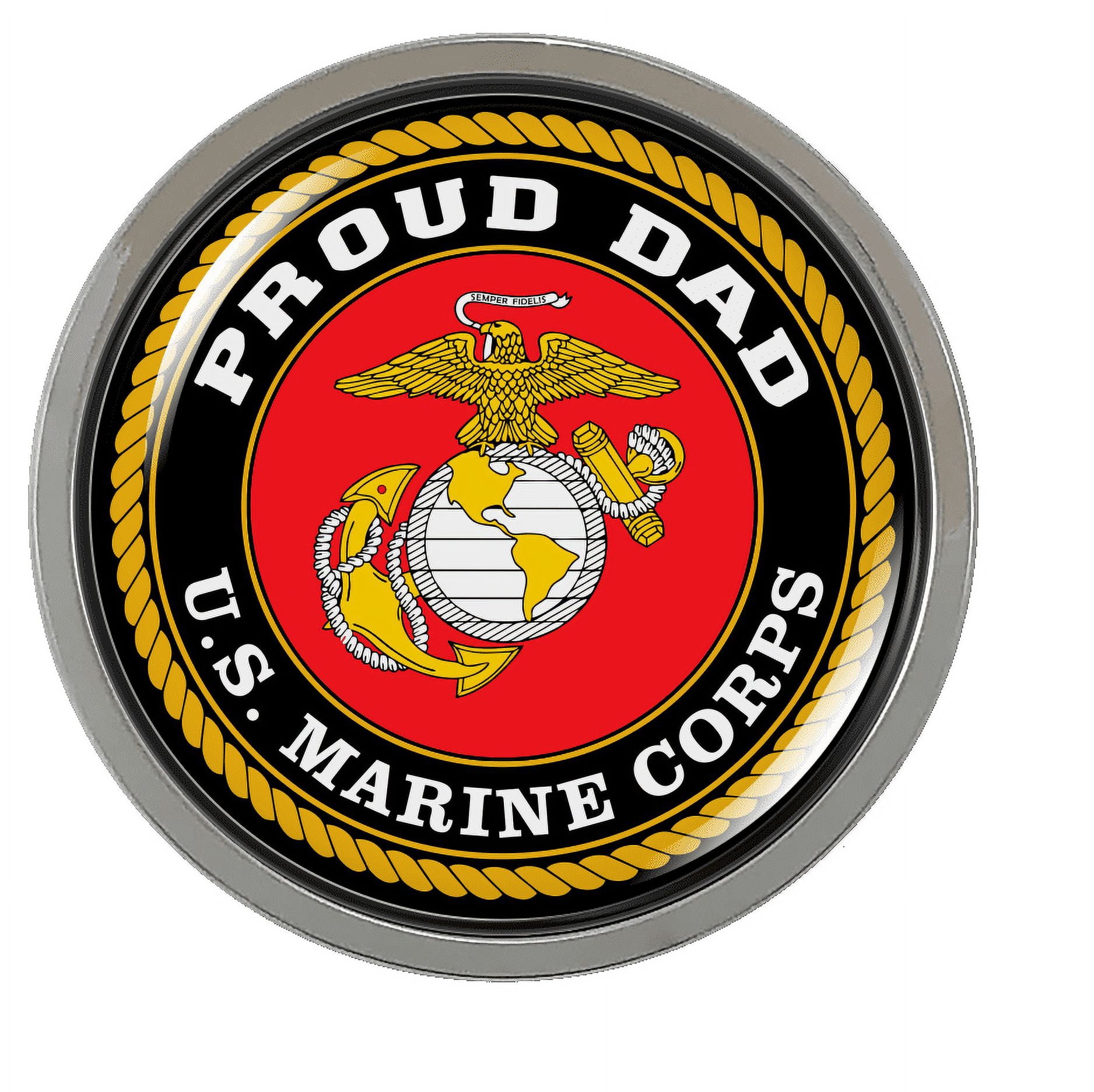 [Officially Licensed USMC Product] - Proud Dad U.S. Marine Corps 3D ...