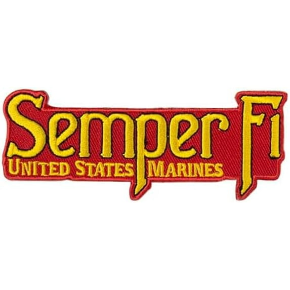Officially Licensed United States Marine Corps USMC Semper Fi Red and ...