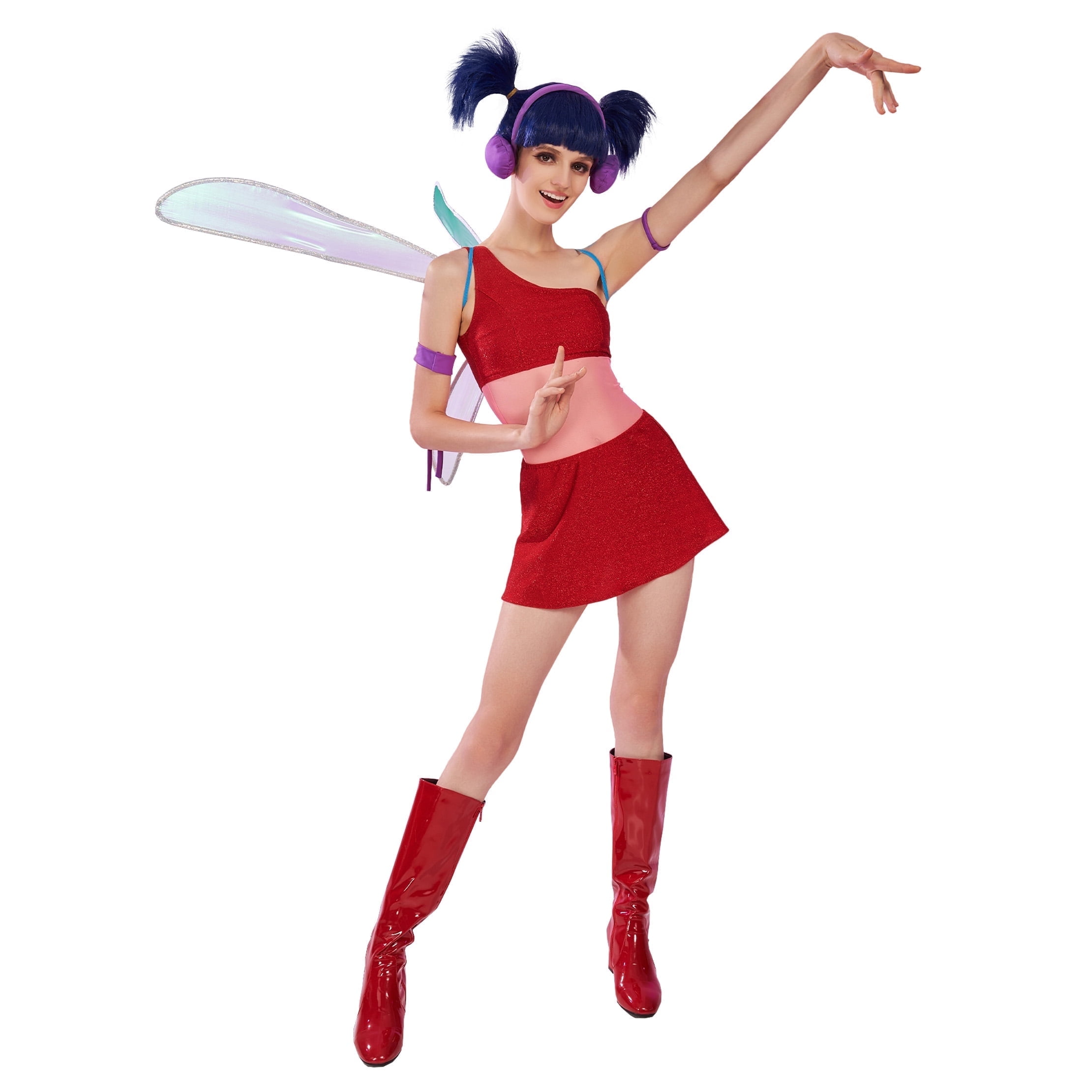 [Officially Licensed] Winx Club Musa Fairy Costume for Women Red ...