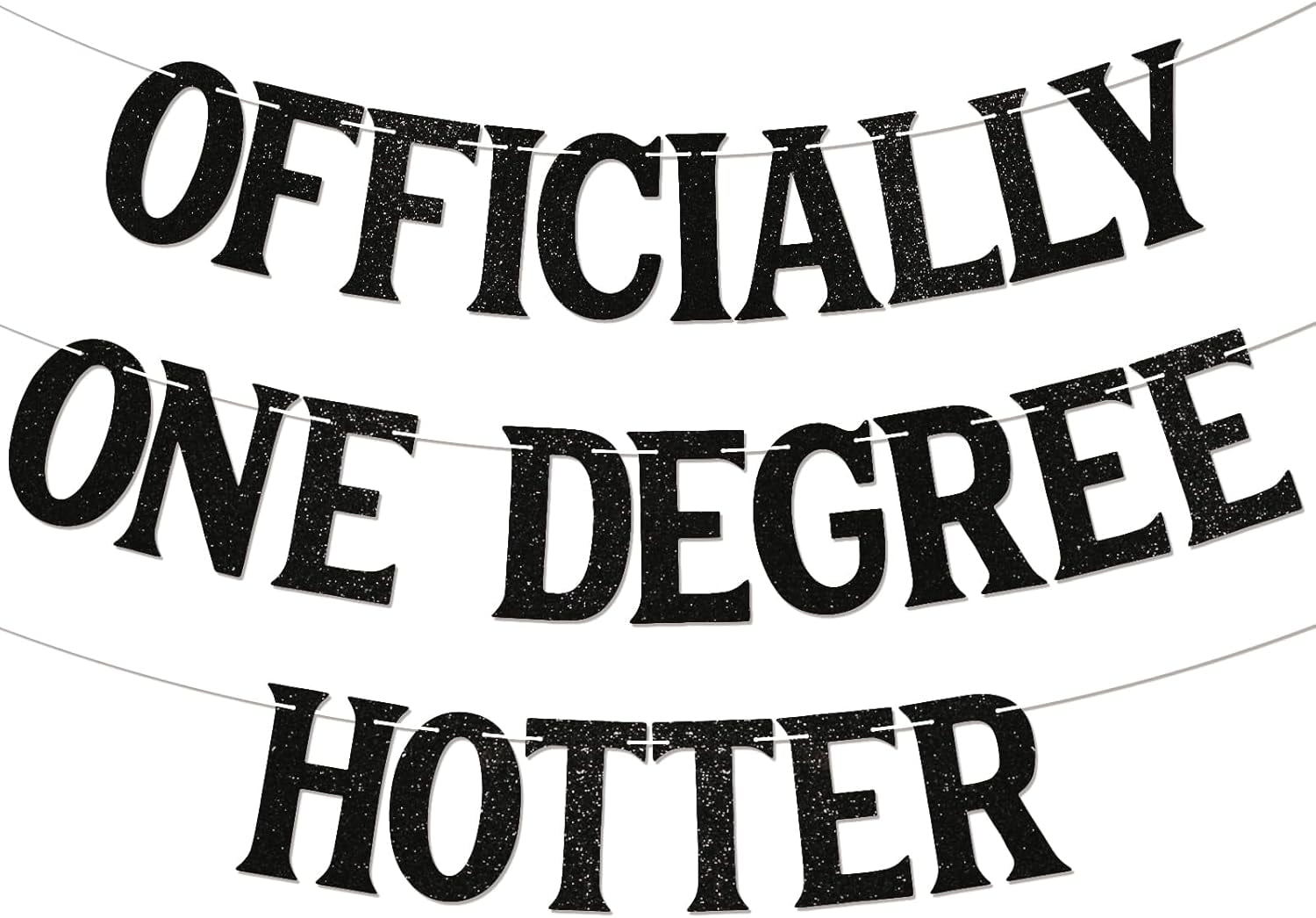 Officially One Degree Hotter Banner - Class of 2025，Congrats Grad Sign ...