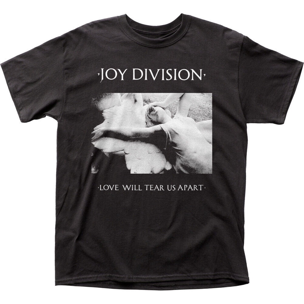 Officially licensed Joy Division Love Will Tear Us Apart Mens Black T ...