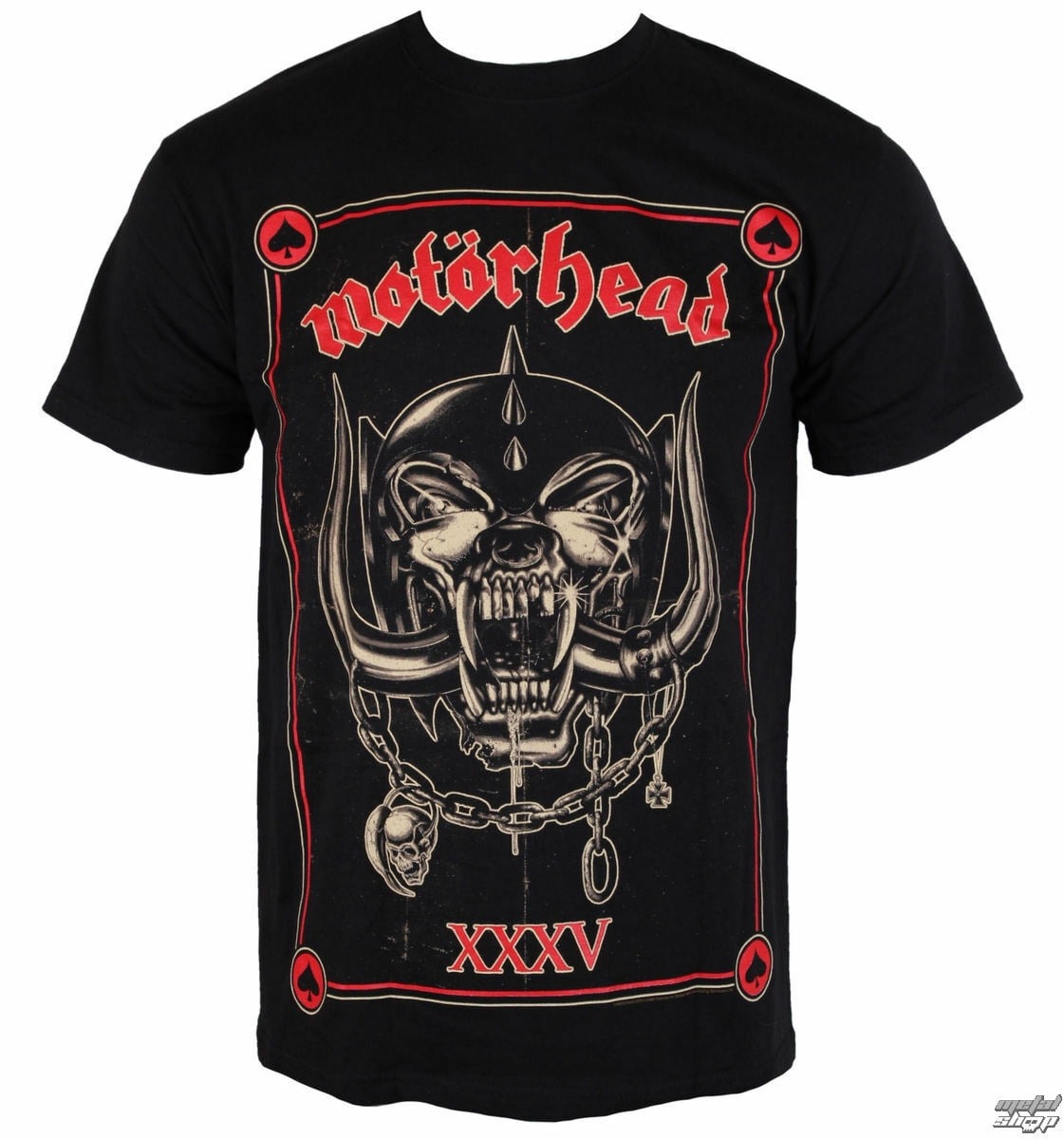 Officially licensed Motorhead Anniversary XXXV Mens Black T Shirt Motorhead Tee - Walmart.com