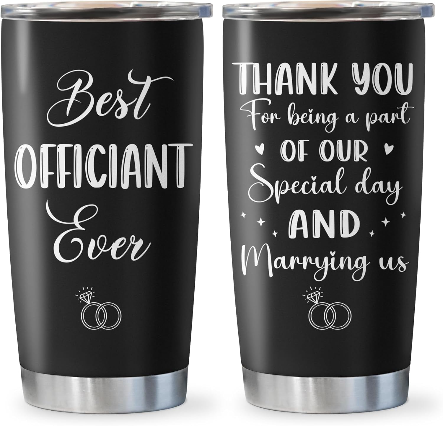 Officiant Gift Tumbler 20oz, Best Wedding Officiant Ever Gifts from ...