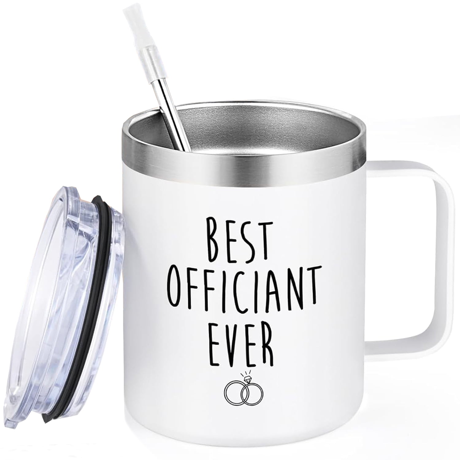Officiant Gifts - Best Officiant Ever Coffee Stainless Steel Mugs Gifts ...