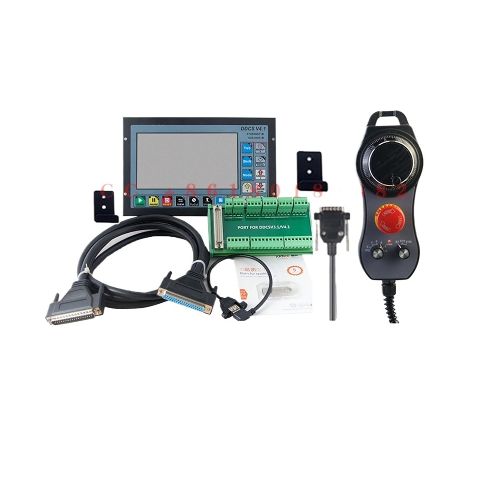 Offline CNC controller DDCS4.1 3/4-axis engraving and milling machine motion control system 4 ...