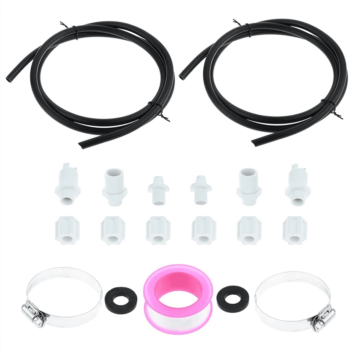 Offline Feeder Connection Kit with Saddle Clamp Chlorinator Hose Tubing ...
