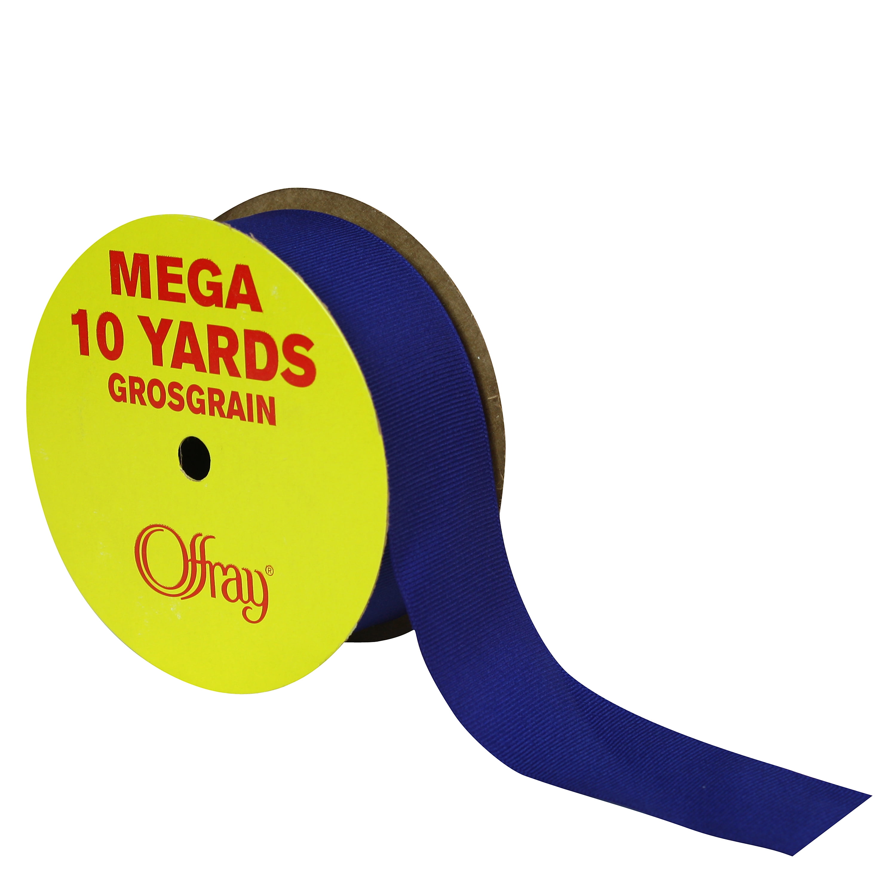 Offray 1.5" Grosgrain Royal Ribbon, 10 Yd. - Walmart.com