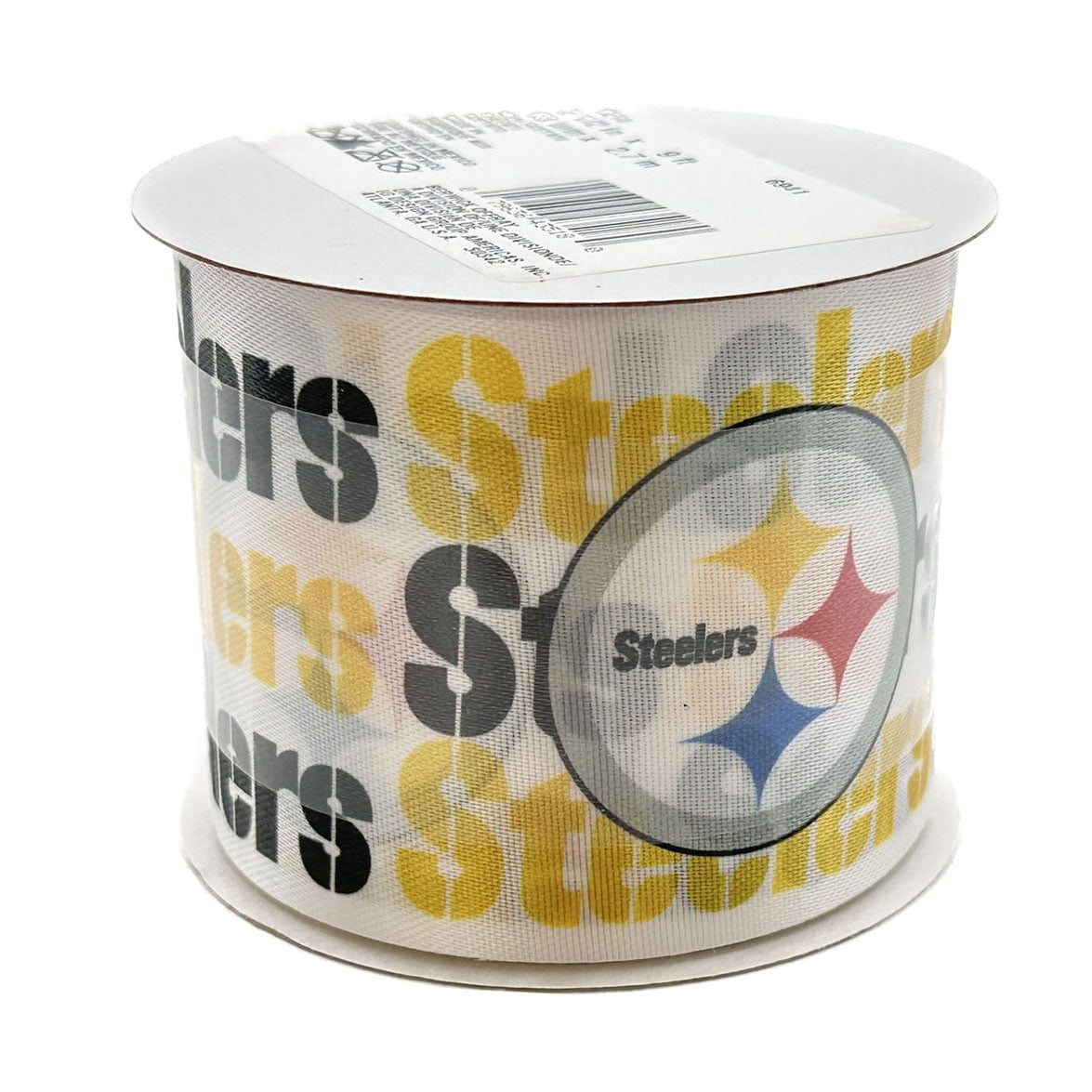 Offray 2.5"x9' NFL Pittsburgh Steelers Ribbon - Walmart.com