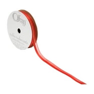 Offray Ribbon, Opal 1/4 inch Galena, Metallic Ribbon, 5 yards - Walmart.com
