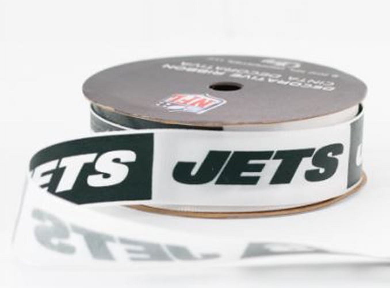 Offray 7/8"x9' NFL New York Jets Ribbon - Walmart.com