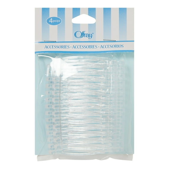 Offray Accessories, Clear Plastic Comb to personalize with beads or ...