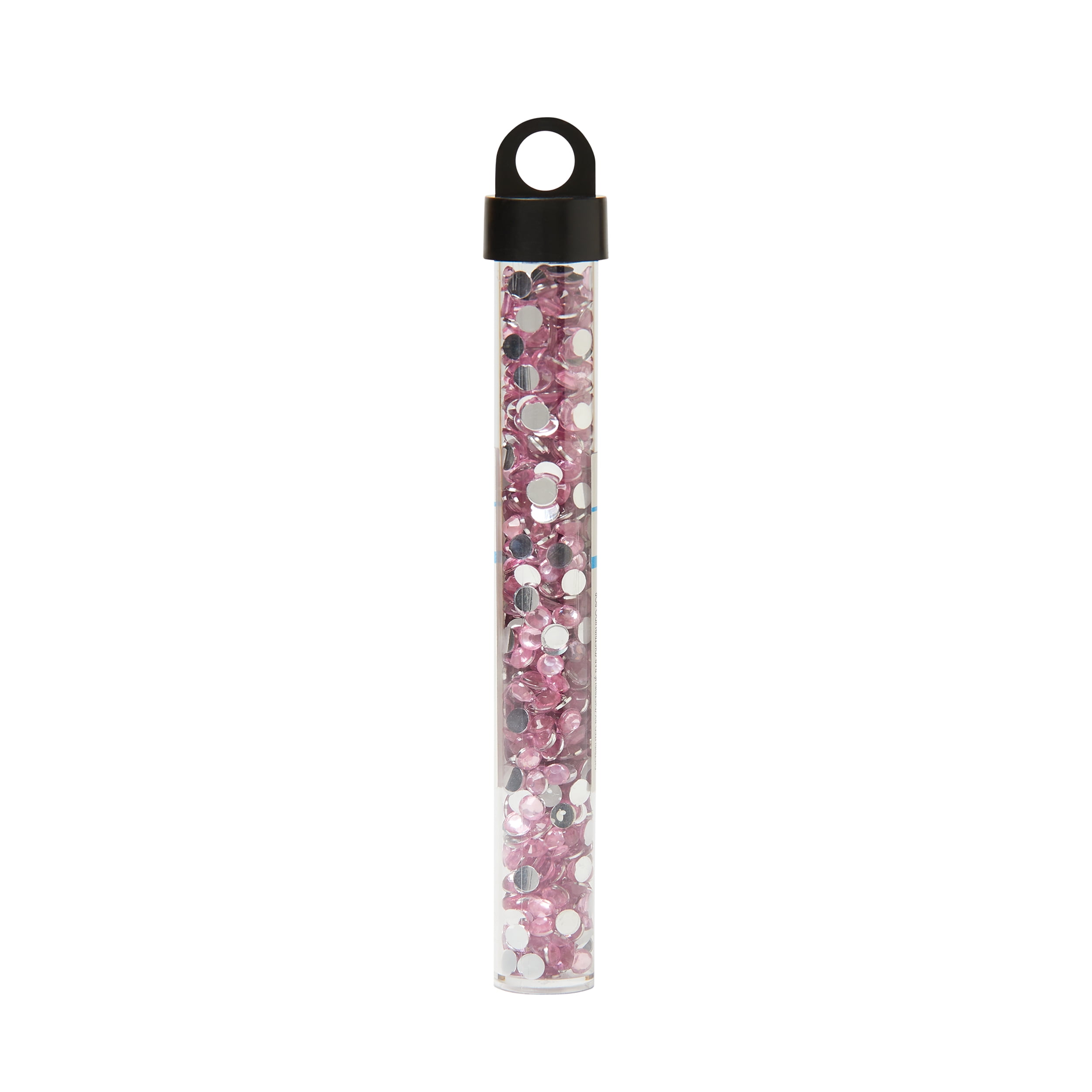 Offray Accessories, Pink Multi Faceted Gems in Tube, .317 ounces, 1 ...