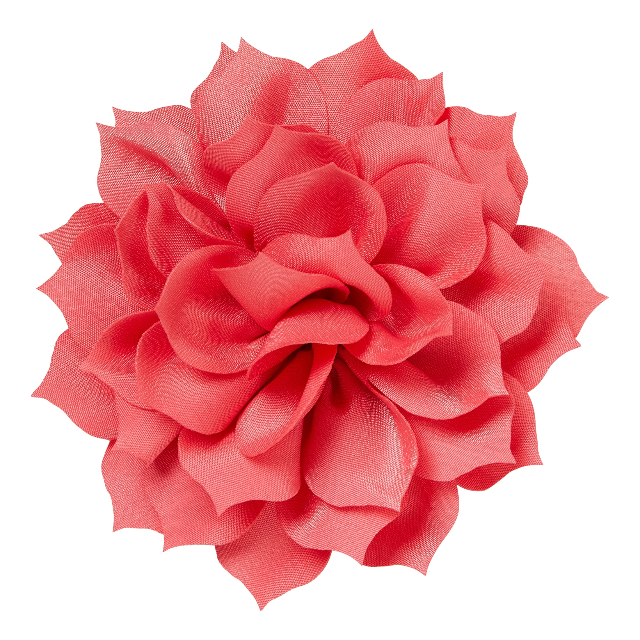 Offray Accessories, Poppy Red 4 1/2 inch Lotus Flower great for sewing ...