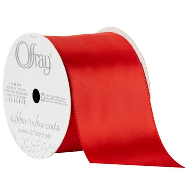 Single Face Satin Ribbon 5/8 Inch Wide 18 Feet-Sherry - Walmart.com