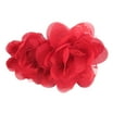 Offray Hot Pink 4 1/2" Handmade Chiffon Flower, Craft,1 Each - Walmart.com
