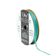 Offray Ribbon, Opal 1/4 inch Galena, Metallic Ribbon, 5 yards - Walmart.com