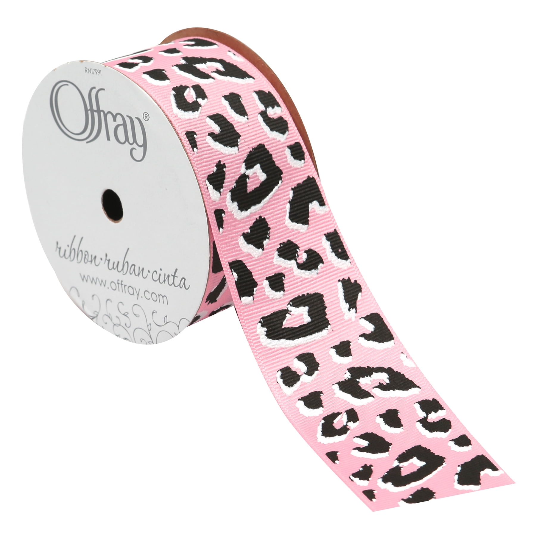 Offray Ribbon Assorted Color Polyester Ribbon, 3.25" x 1.5" - Walmart.com