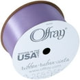 Offray Ribbon, Lt Orchid Purple 1 1/2 inch Single Face Satin Polyester ...