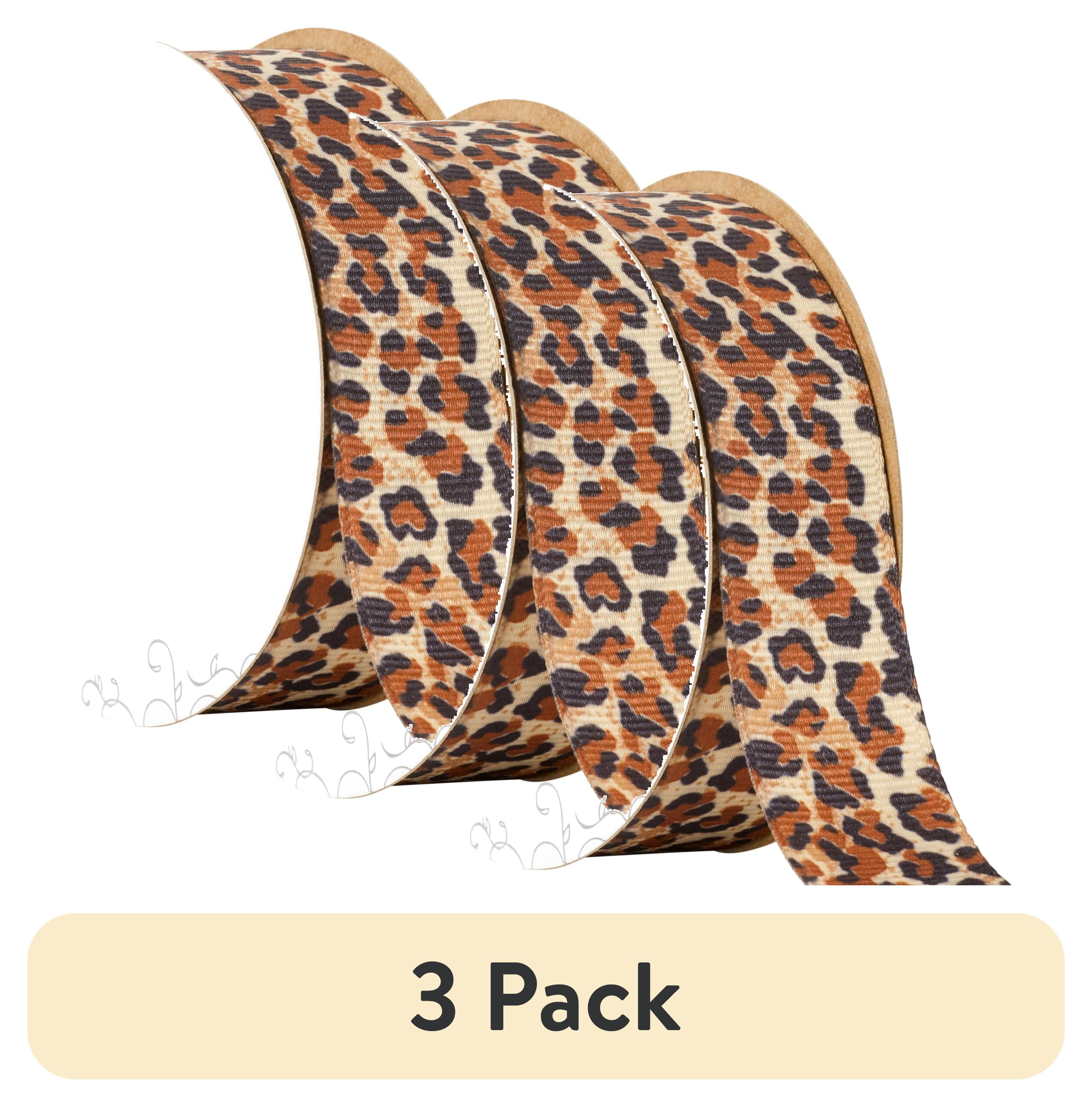 (3 pack) Offray Ribbon, Natural 7/8 inch Grosgrain Polyester Ribbon, 9 ...