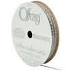 Offray Ribbon, Opal 1/4 inch Galena, Metallic Ribbon, 5 yards - Walmart.com