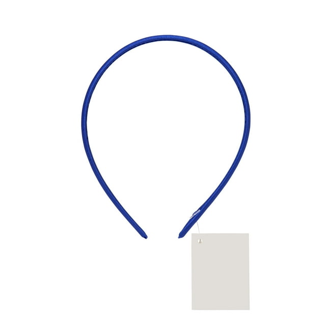 Offray Royal Blue Satin Headband, Perfect Hair Crafting Accessory, 1 ...